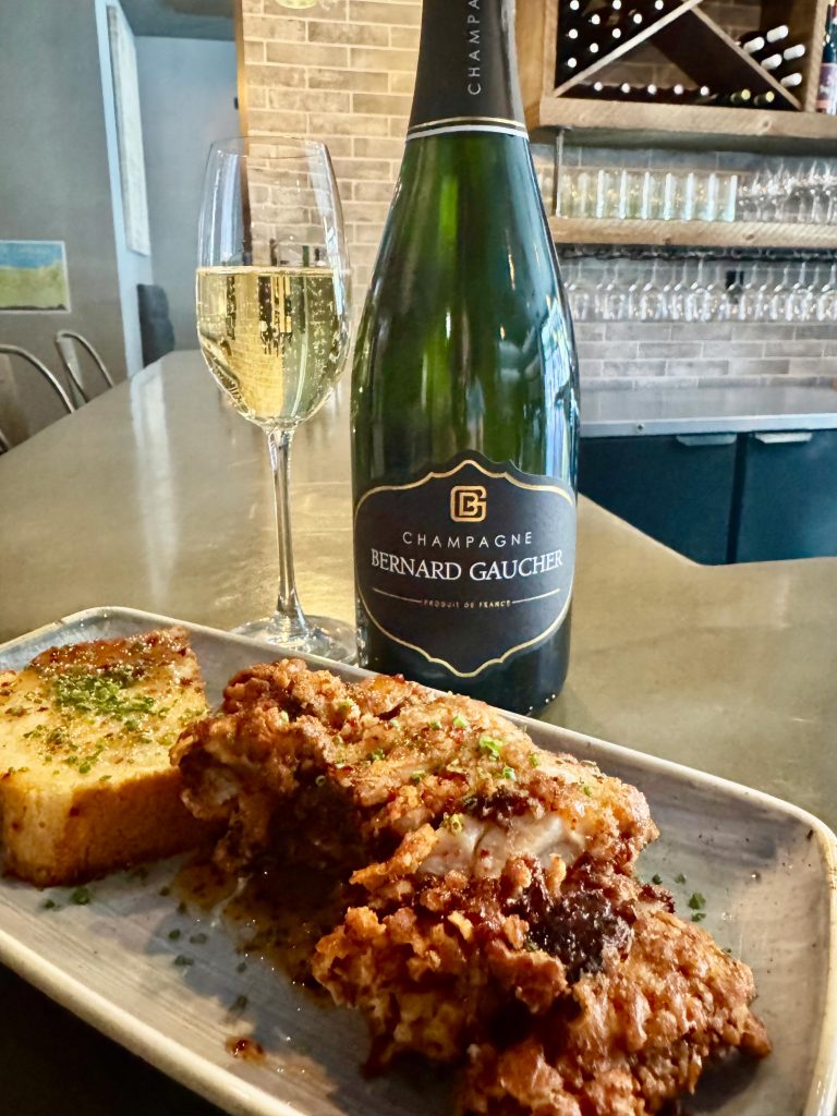 Sunday Supper: Fried Chicken & Champagne — A Match Made in Heaven - Vine & Olive